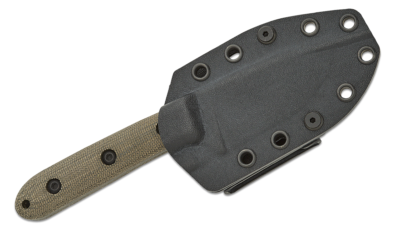 ESEE Knives PACAYA3V-OD Pacaya Fixed Blade Knife 3" CPM-3V Olive ...