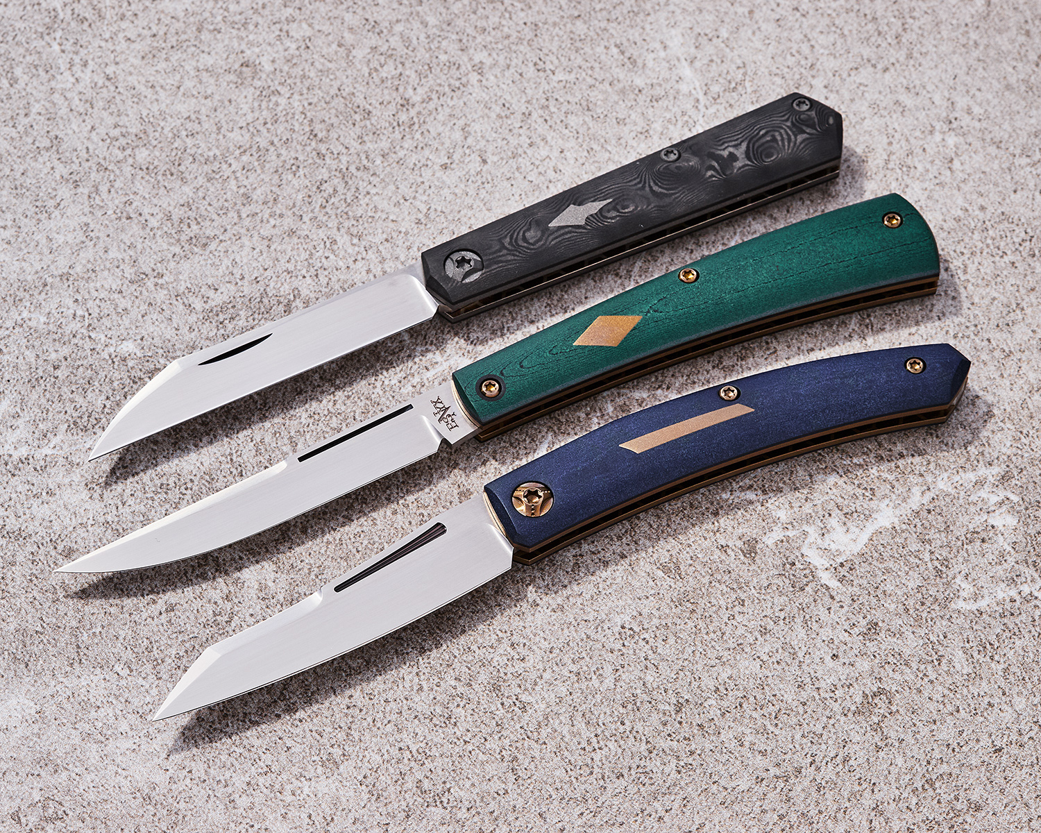 Esnyx Knives Custom Barracuda Slipjoint Folding Knife 3.375" CPM-20CV ...