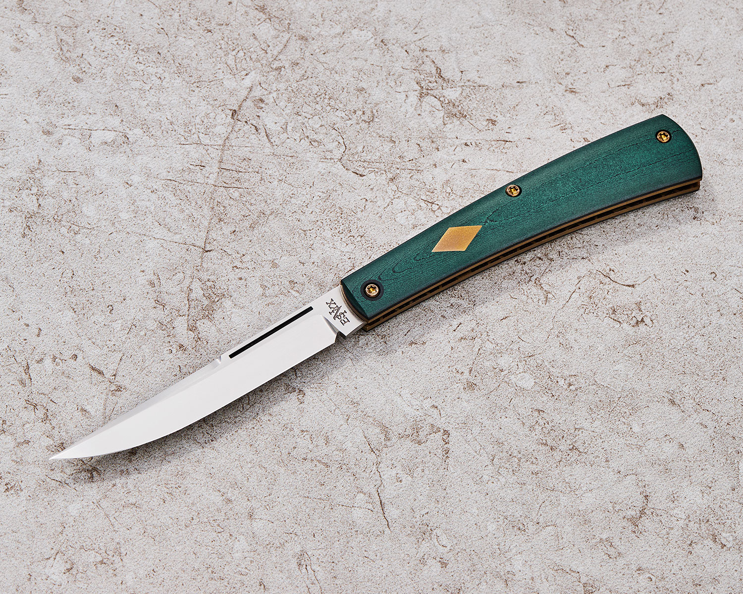 Esnyx Knives Custom Barracuda Slipjoint Folding Knife 3.375" CPM-20CV ...