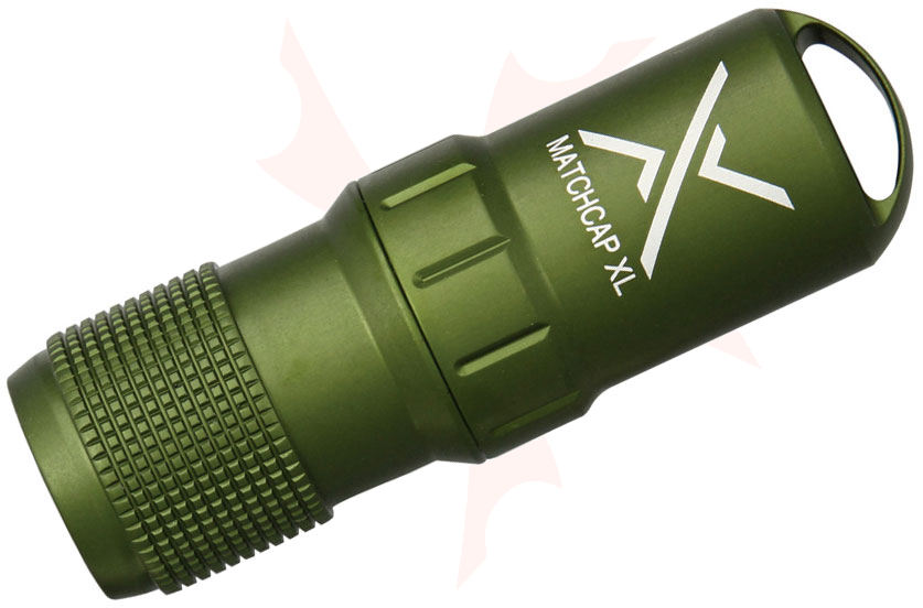 Exotac 4100 MATCHCAP XL Survival Matchcase and Striker, Waterproof ...
