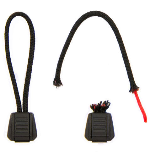 Exotac 9000 tinderZip Emergency Tinder Zipper Pull 5-Pack, Black ...