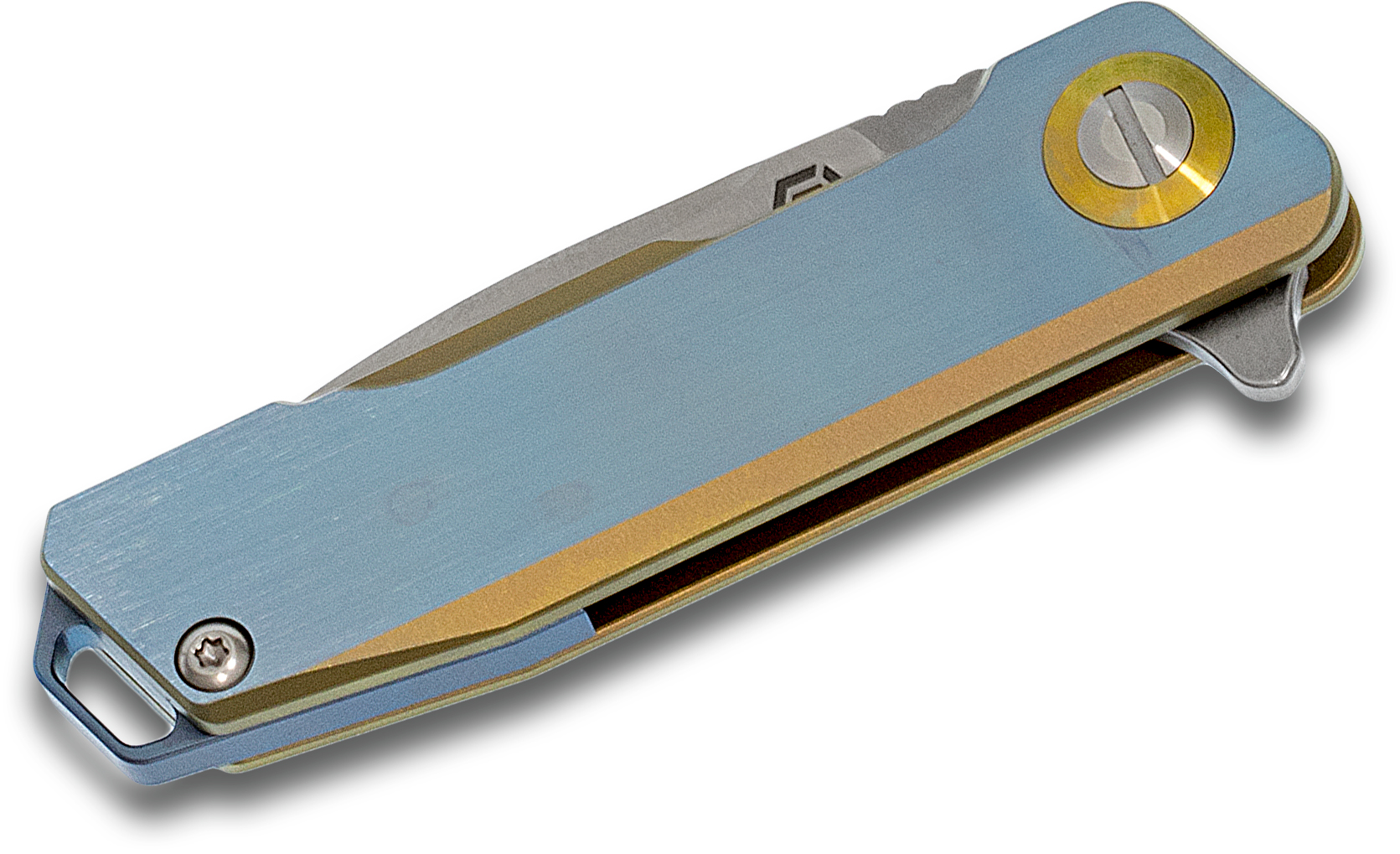 Factor Equipment FB001 BIT Flipper Knife 1.85" S35VN Satin Blade, Blue ...