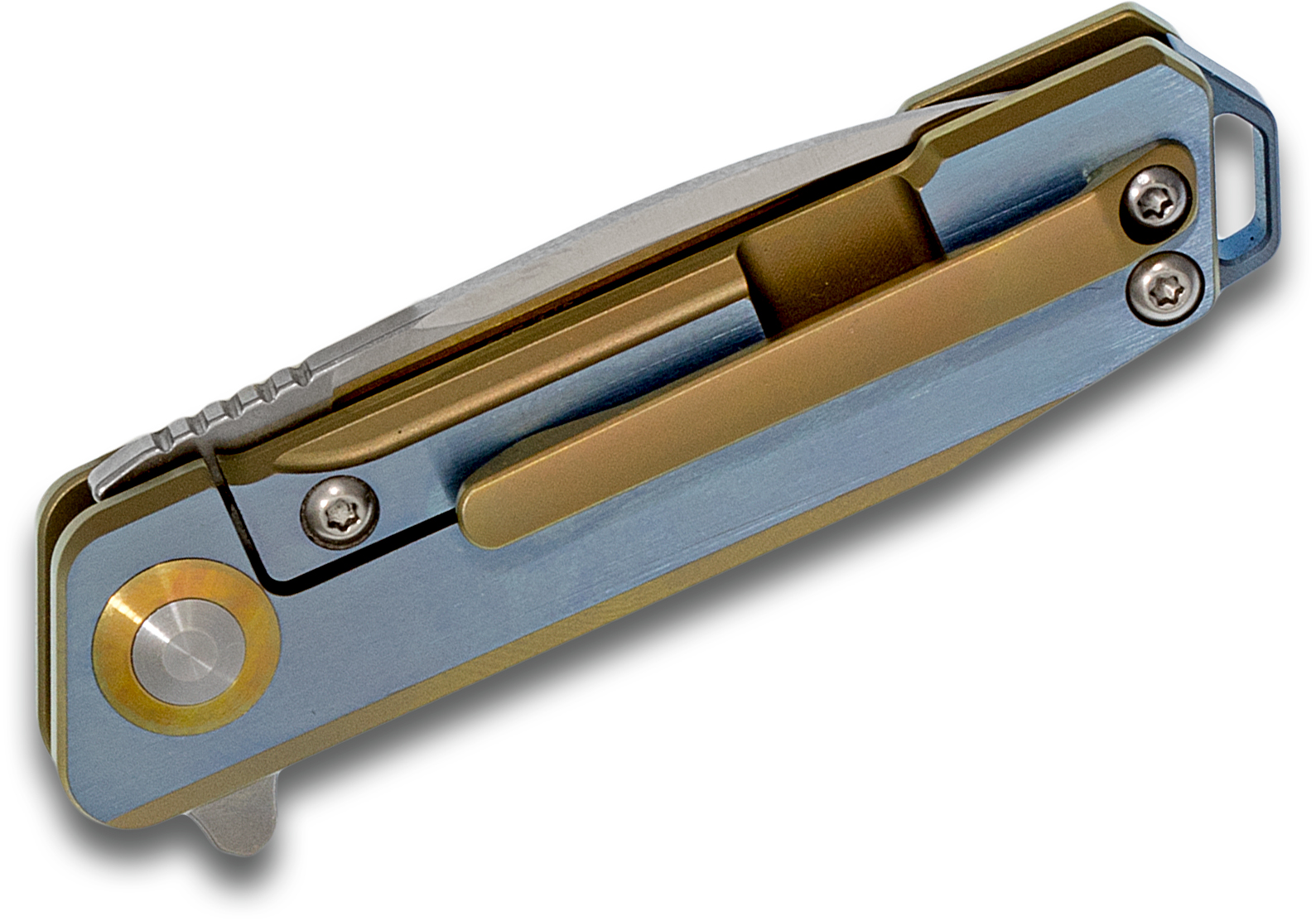Factor Equipment FB001 BIT Flipper Knife 1.85" S35VN Satin Blade, Blue ...