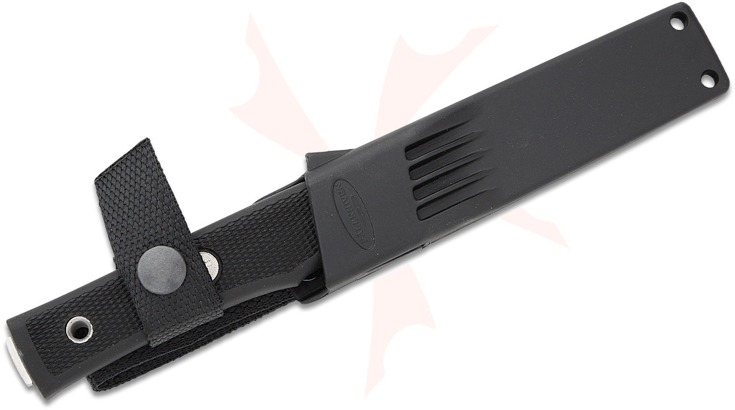 Fallkniven TK2z Tre Kronor Fixed 4" 3G Satin Blade, Black Thermorun ...
