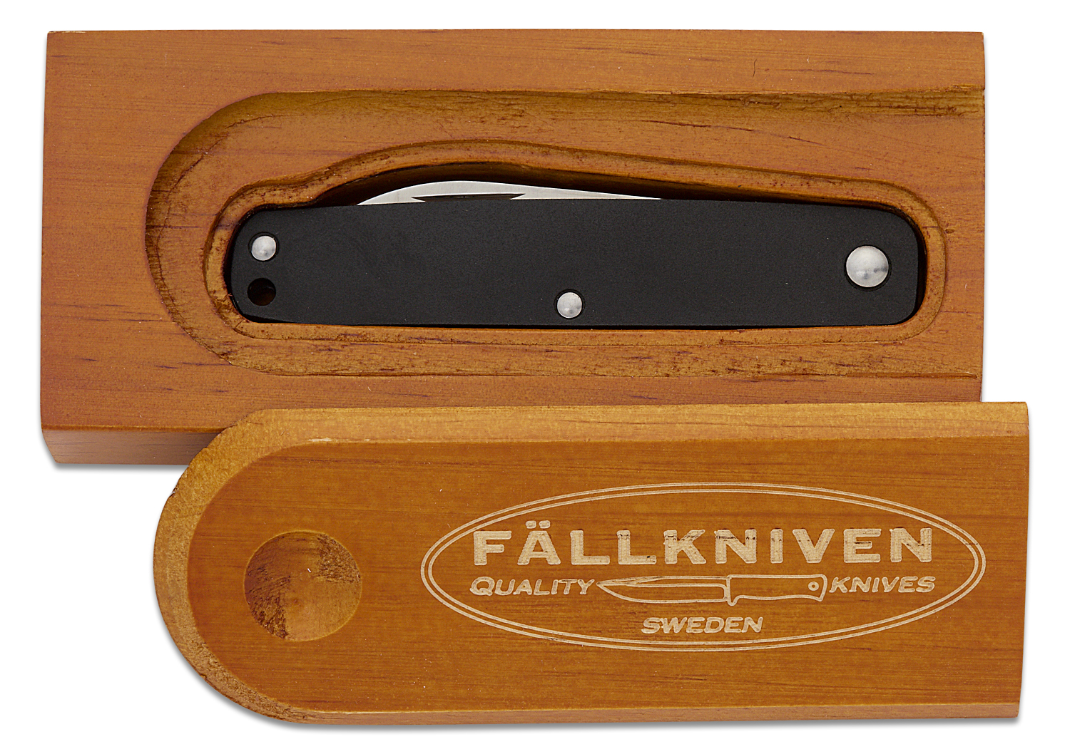 Fallkniven LTC "Legal to Carry" Pen Knife 2.25" 3G Satin Blade, Black ...