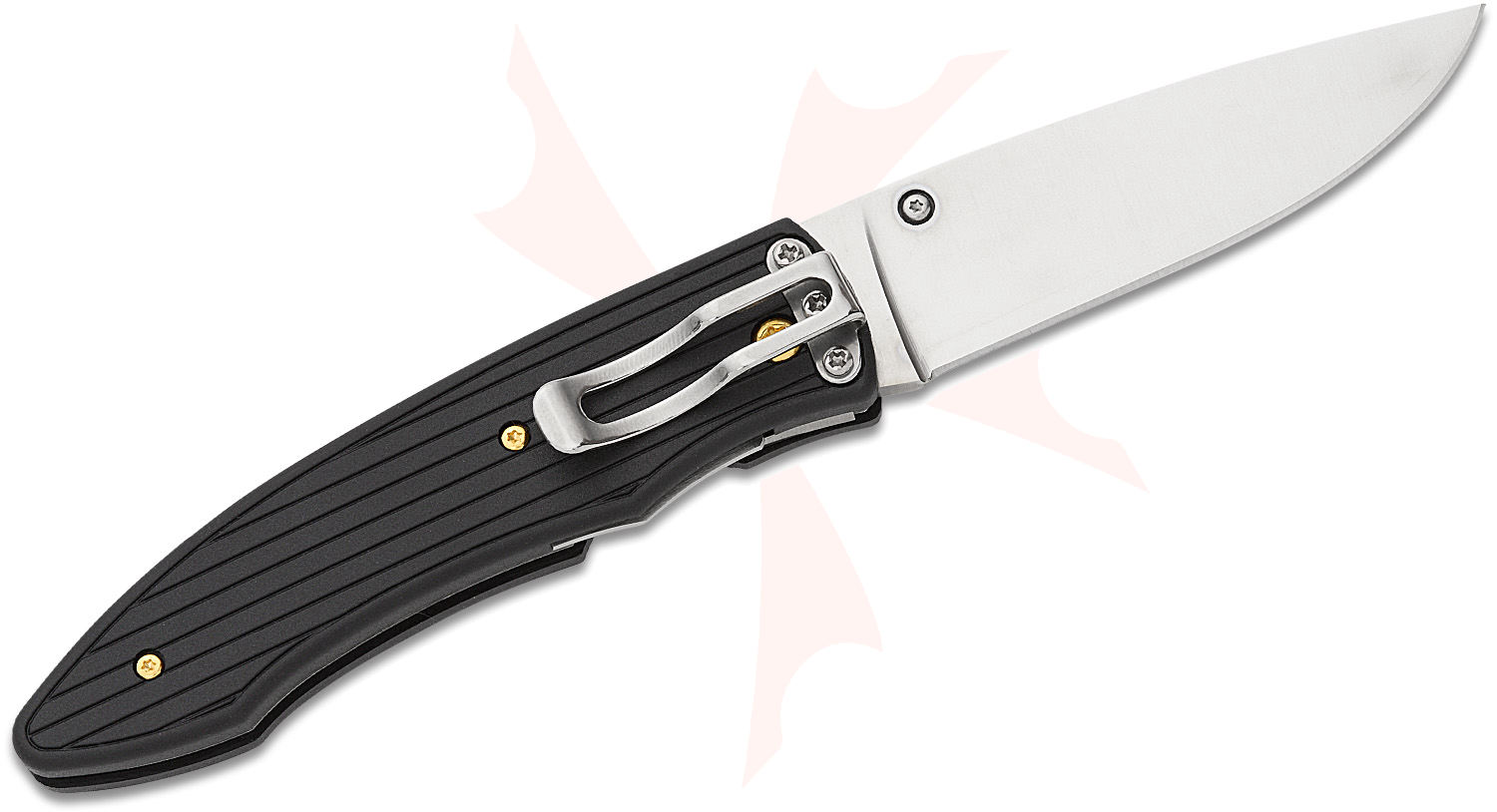 Fallkniven PCx Folding Knife 3" Laminate Cobalt Steel Blade, Black ...