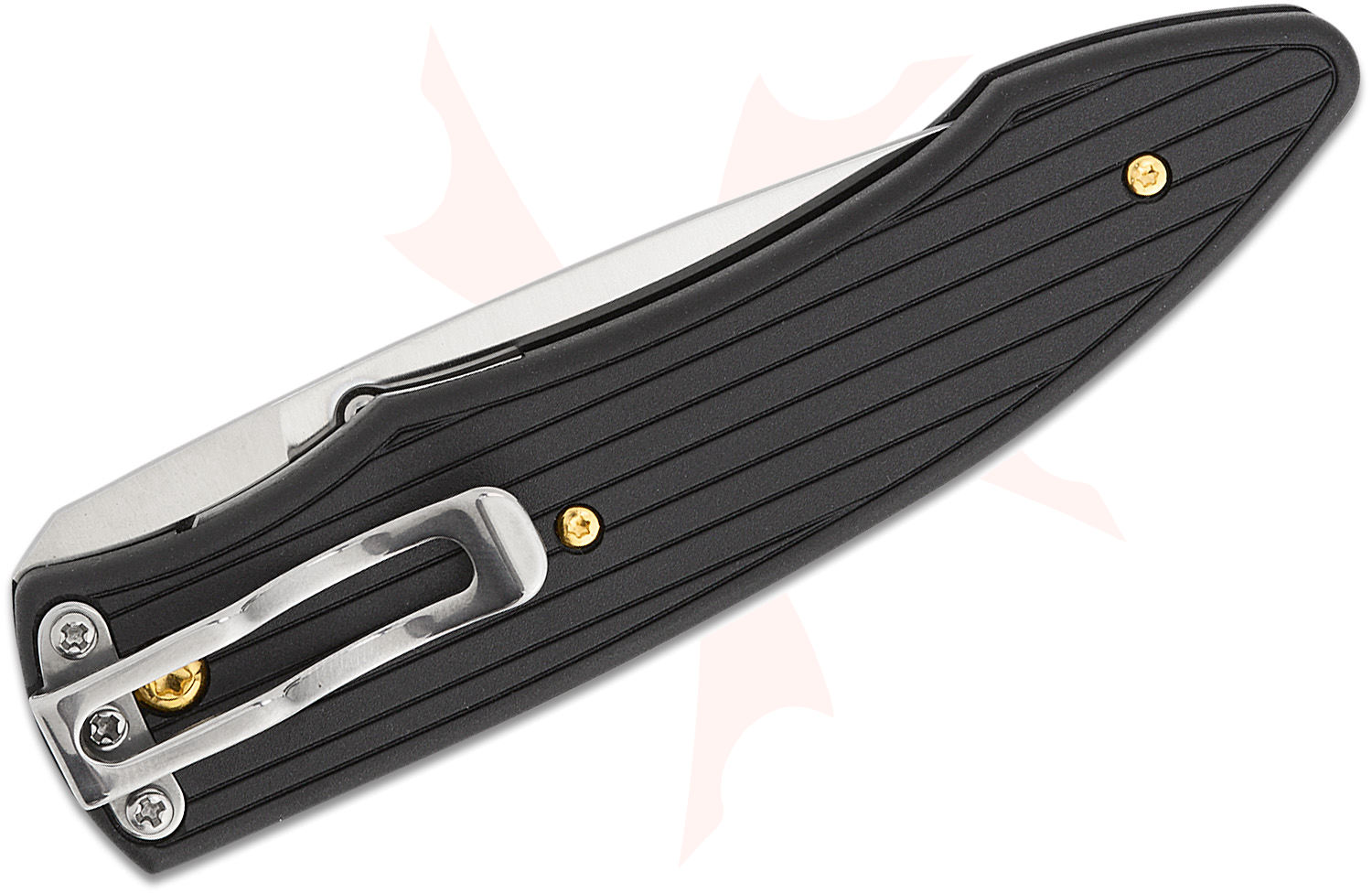 Fallkniven PCx Folding Knife 3" Laminate Cobalt Steel Blade, Black ...