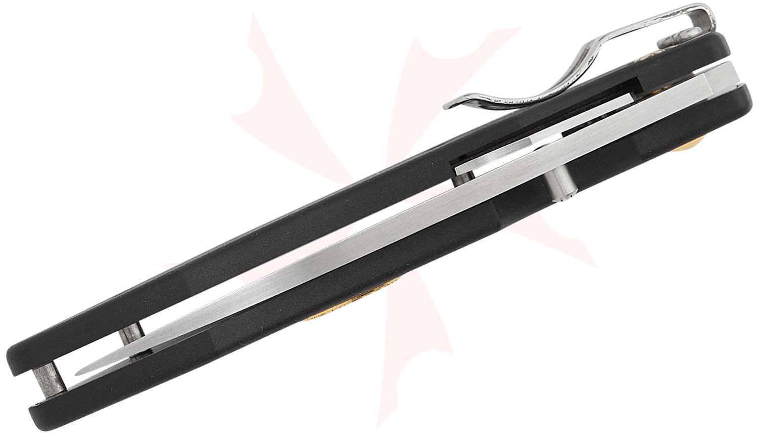 Fallkniven PCx Folding Knife 3" Laminate Cobalt Steel Blade, Black ...