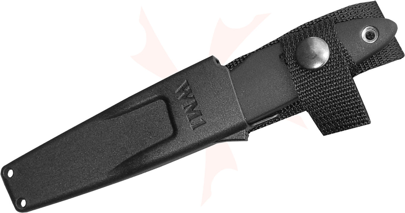 Fallkniven WM1 Sporting Knife 2.8" 3G Satin Blade, Black Thermorun ...