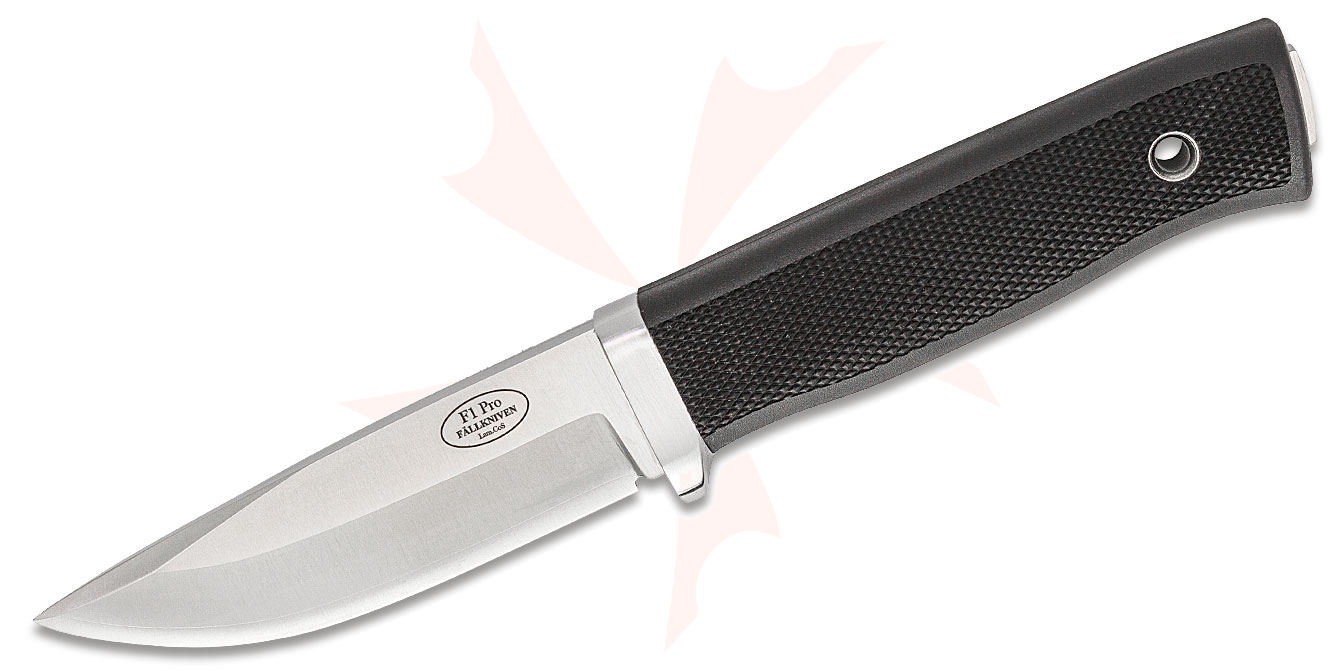 Fallkniven F1 Pro Swedish Survival Knife 3.93" Satin Laminated CoS ...