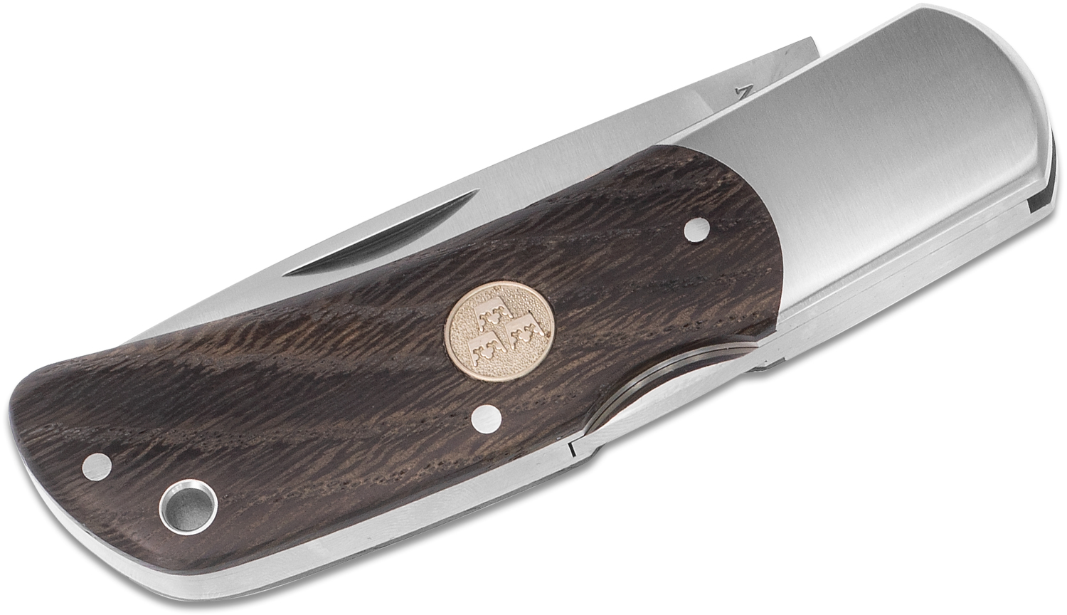 Fallkniven TK3 Tre Kronor #3 Folding Knife 2.75" 3G Satin Blade, Bog ...