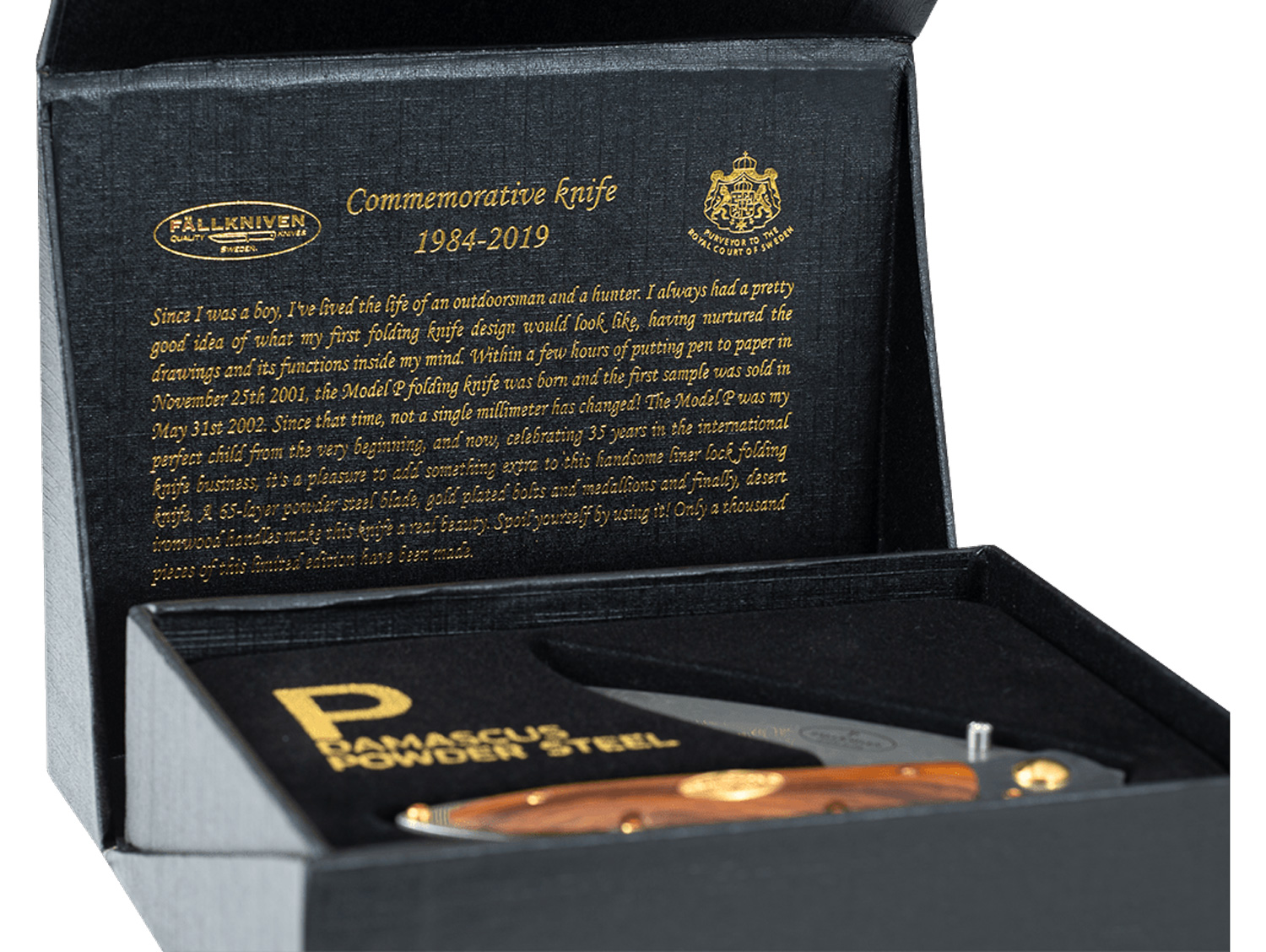 Fallkniven 35th Anniversary Commemorative Folding Knife 3.03" SGPS ...