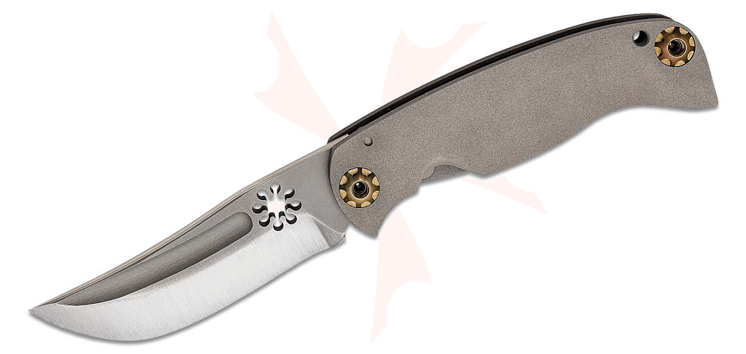 Farid Mehr Custom Mini K2 Folding Knife 3.875" CPM-S90V Blasted Zero ...