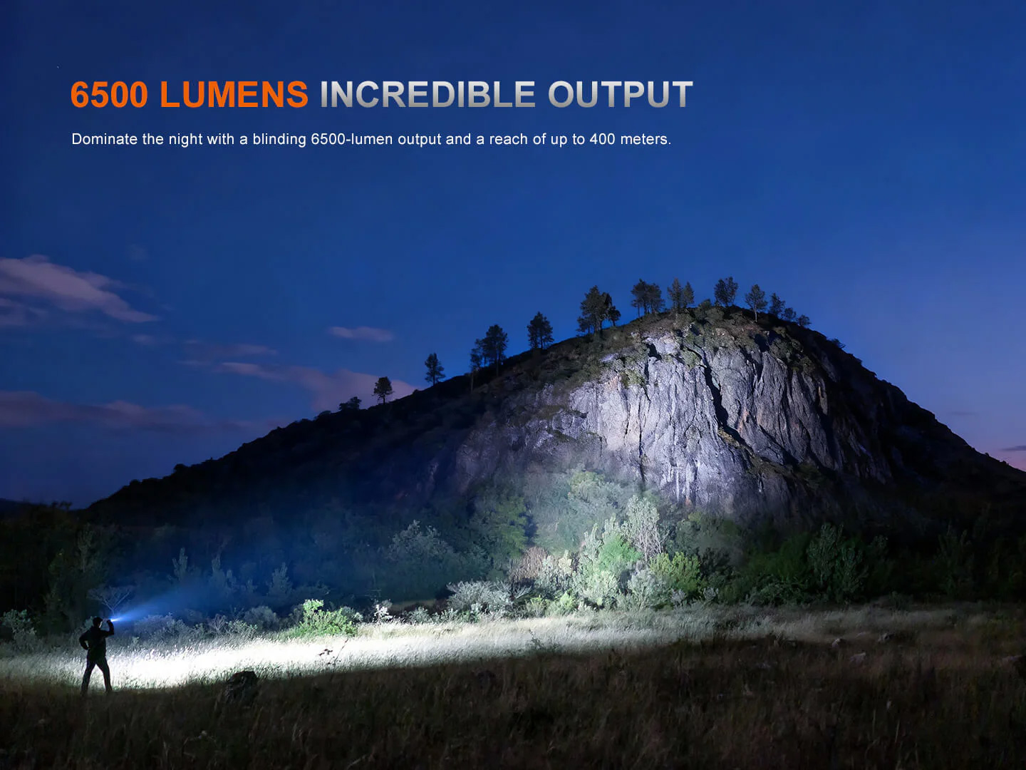 Fenix TK28R Multi-LED High Performance LED Flashlight, Black, 6,500 Max ...