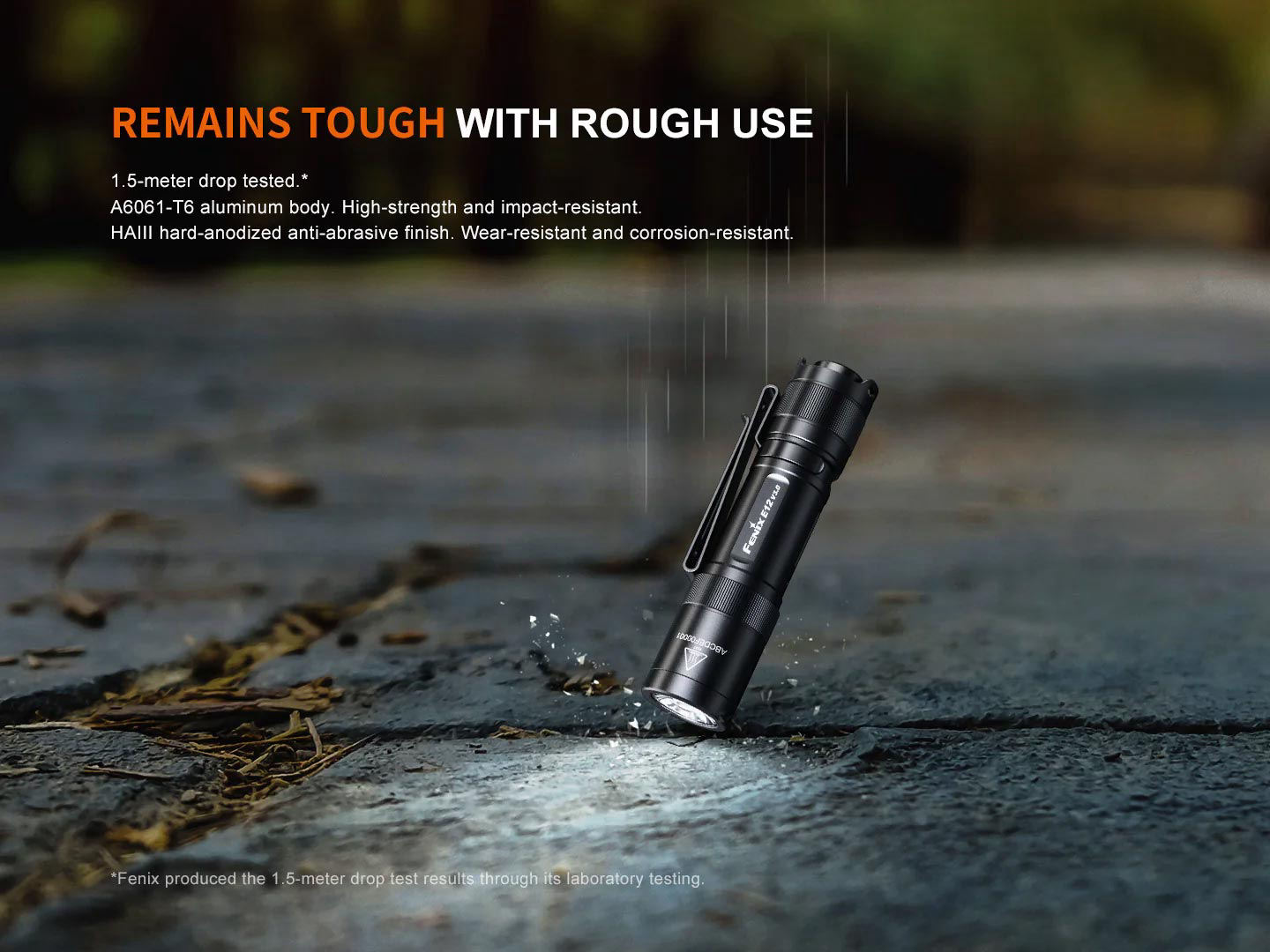 Fenix E12 V3.0 Ultra Compact AA LED Flashlight, Black, 200 Max Lumens ...