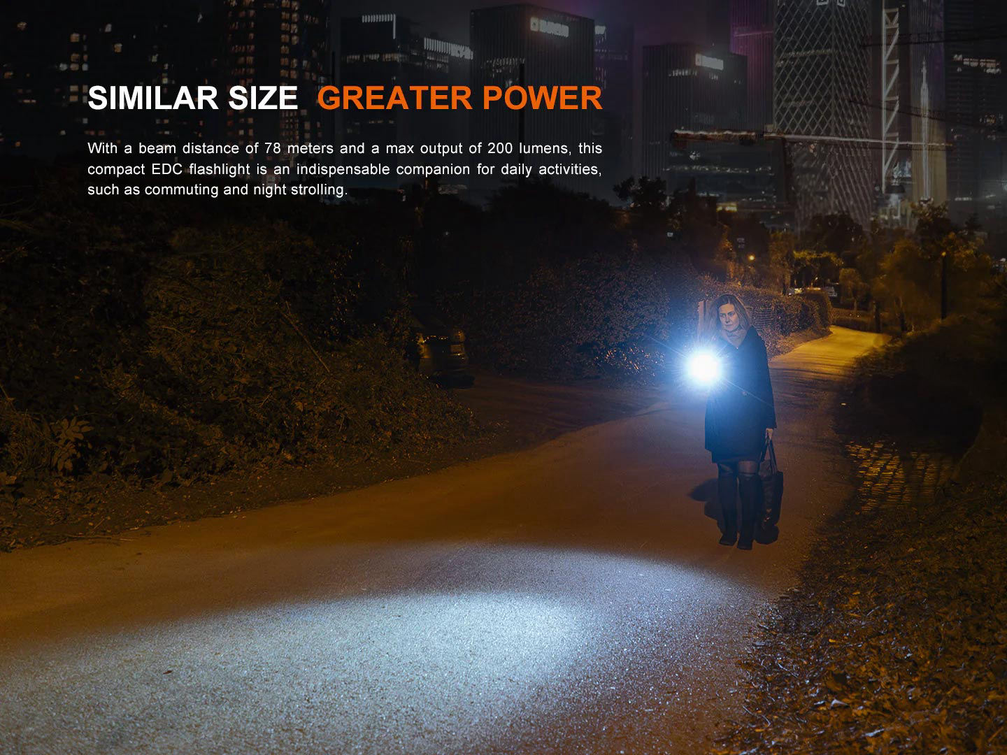 Fenix E12 V3.0 Ultra Compact AA LED Flashlight, Black, 200 Max Lumens ...