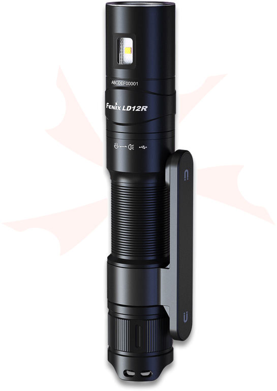 Fenix LD12R Rechargeable LED Flashlight, Black, 600 Max Lumens ...