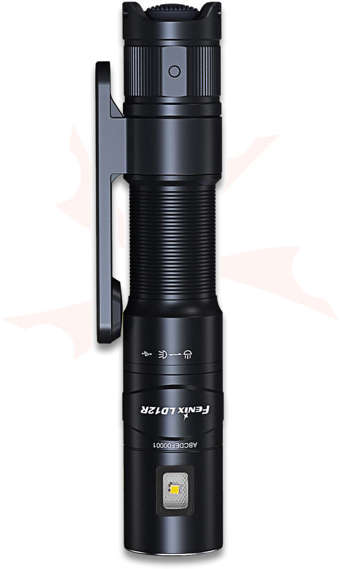 Fenix LD12R Rechargeable LED Flashlight, Black, 600 Max Lumens ...