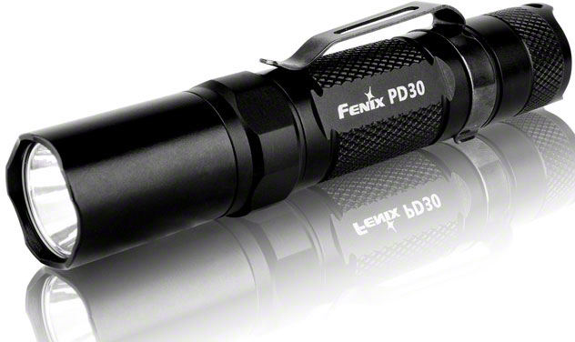 Fenix PD30 (R5) Variable Output Compact LED Flashlight, 257 Max Lumens ...