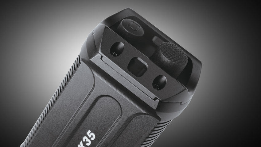 Fenix TK35 LED Flashlight, Black, 900 Max Lumens - KnifeCenter ...