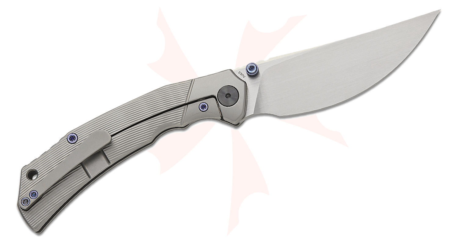 FerraMonster FM23010-A Reaver Frame Lock Folding Knife 3.88" S90V Hand ...
