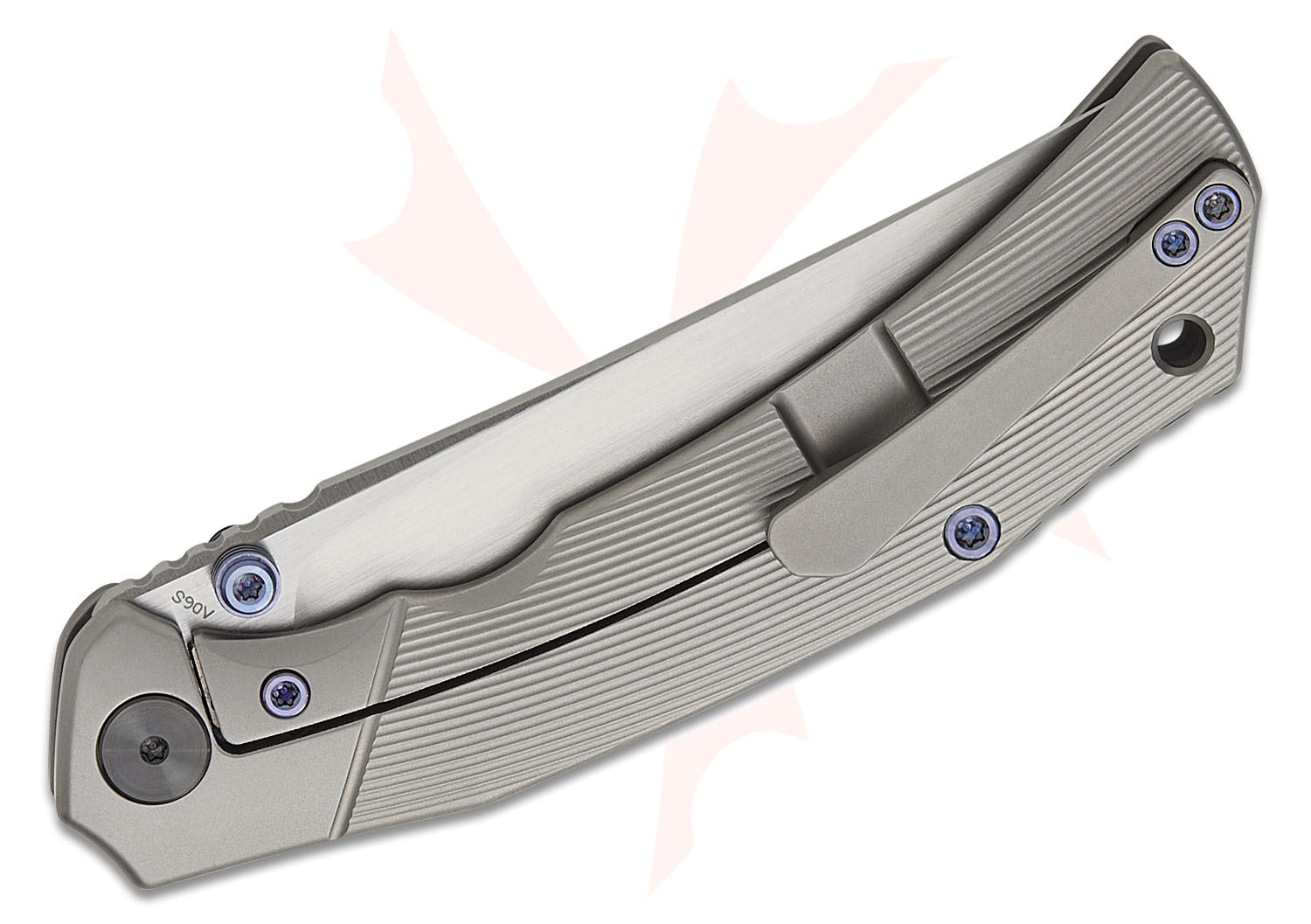 FerraMonster FM23010-A Reaver Frame Lock Folding Knife 3.88" S90V Hand ...