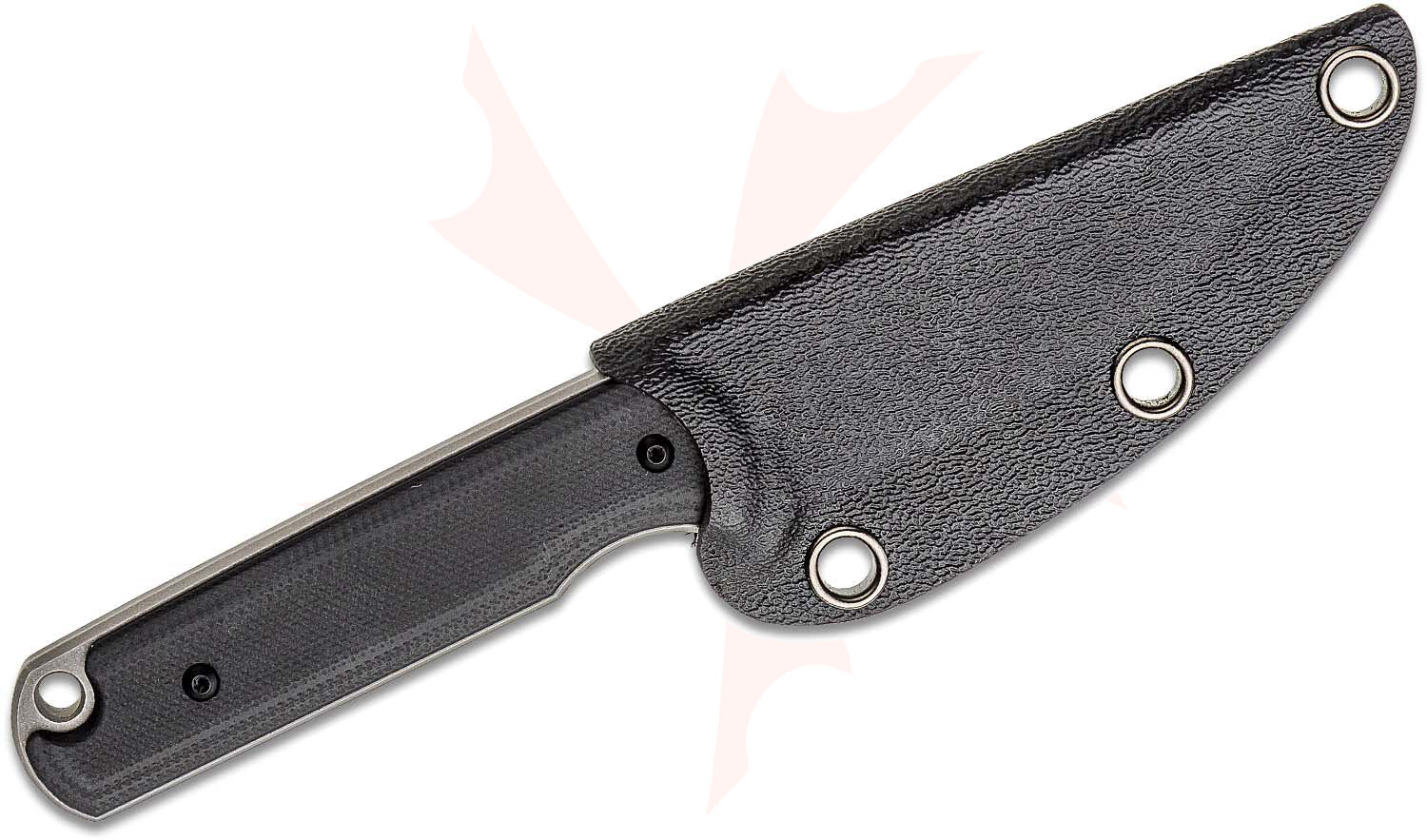 Ferrum Forge Lackey Fixed Blade Knife 2.875" D2 Dark Stonewashed Drop ...