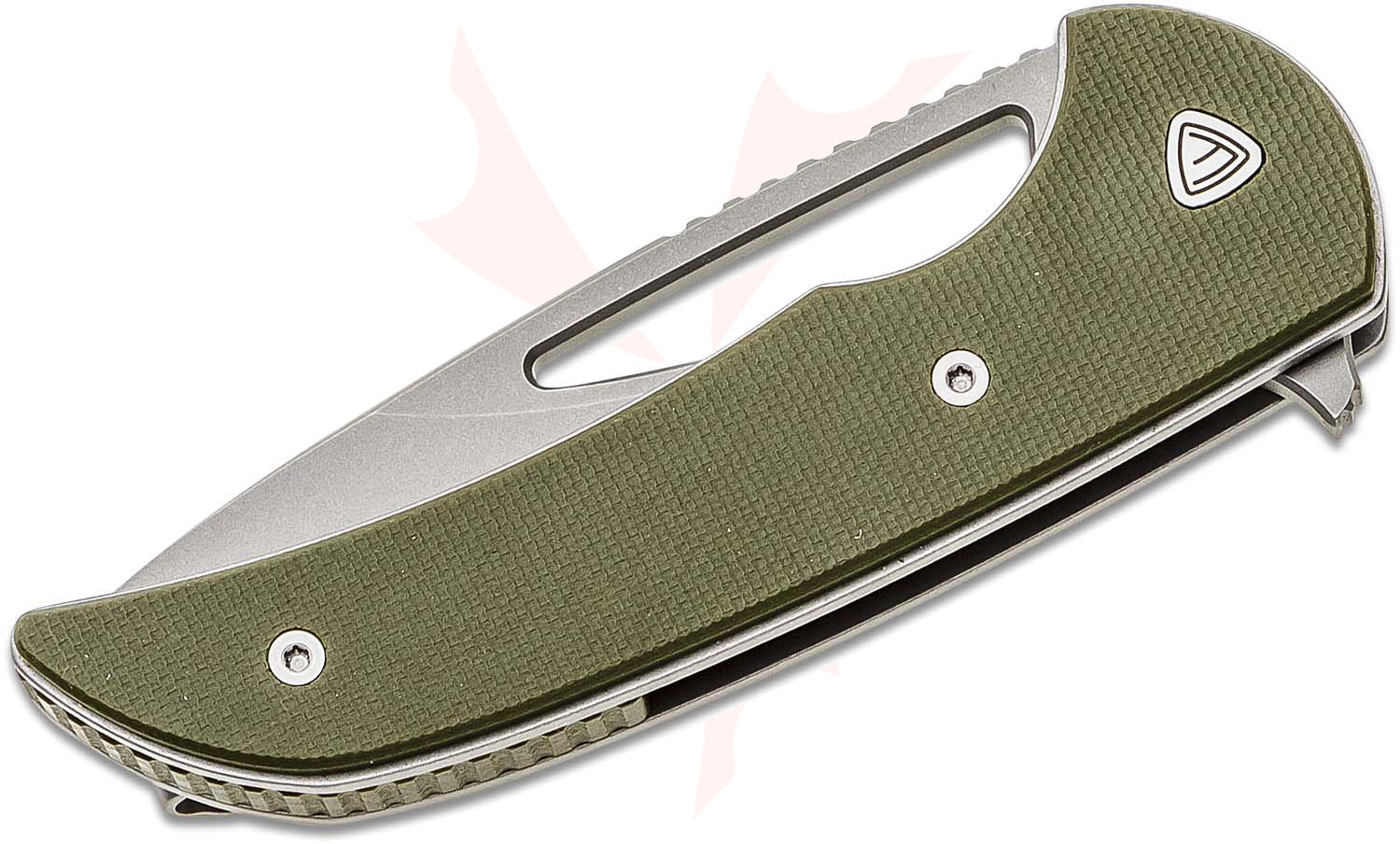Ferrum Forge Mini Archbishop Flipper 2.75" 9Cr18MoV Drop Point Blade ...