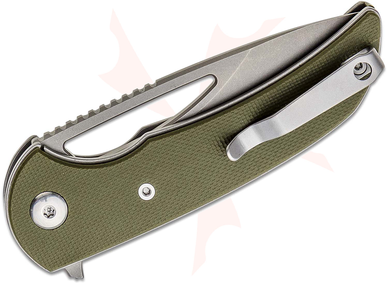 Ferrum Forge Mini Archbishop Flipper 2.75" 9Cr18MoV Drop Point Blade ...