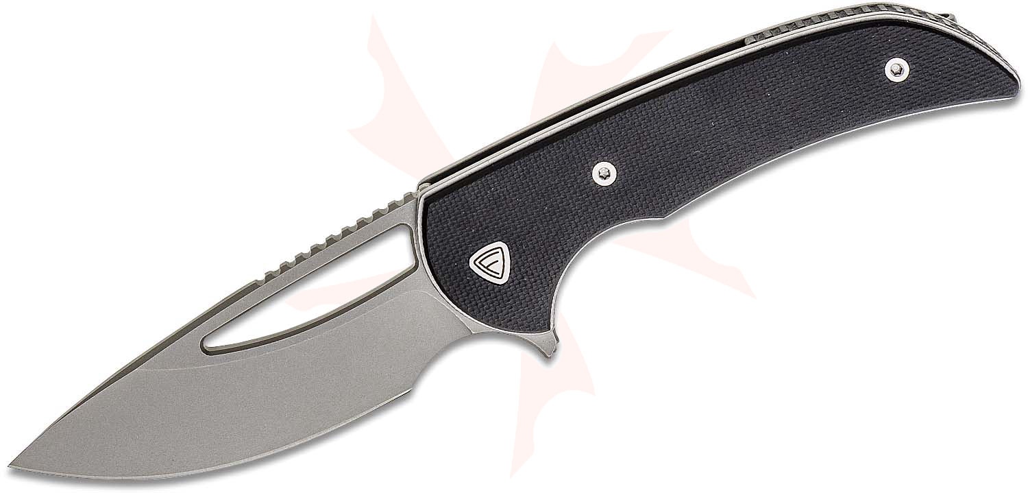 Ferrum Forge Mini Archbishop Flipper 2.75" 9Cr18MoV Drop Point Blade ...