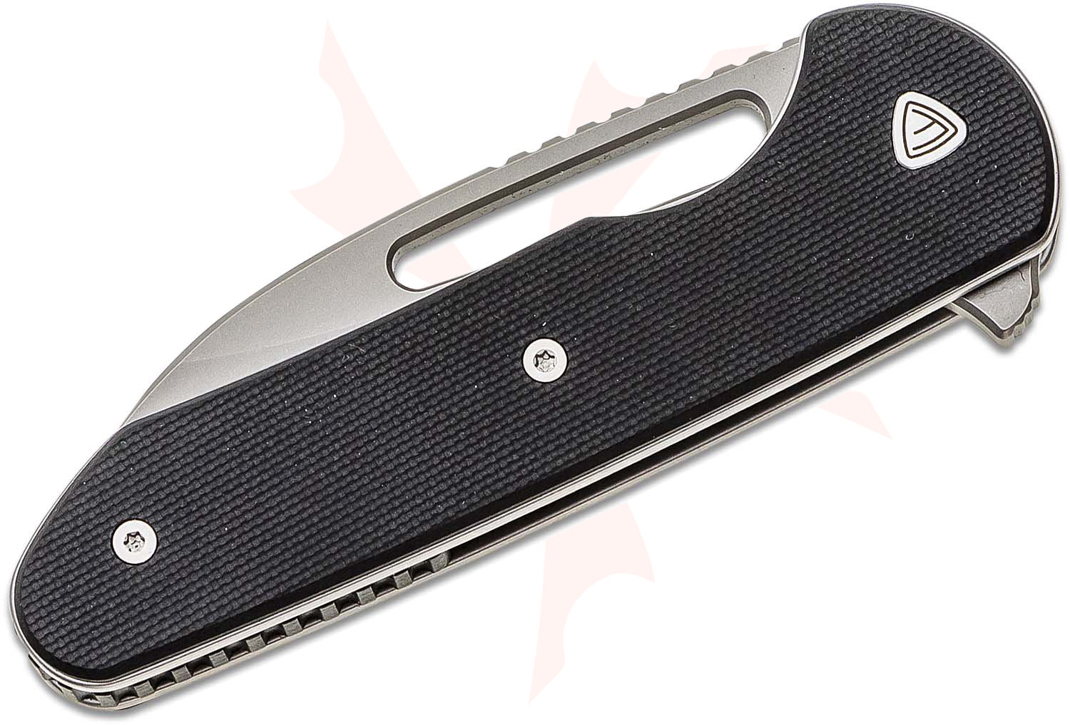 Ferrum Forge Prolix Flipper 2.85" Nitro-V Stonewashed Sheepsfoot Blade ...