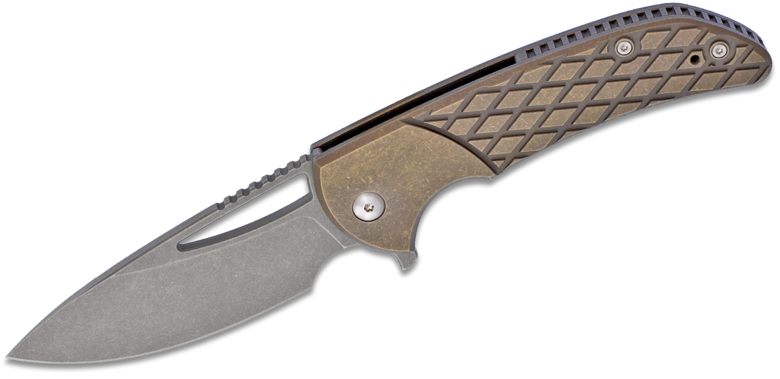 Ferrum Forge Pro Series Archbishop 2.0 Flipper Knife 3.45" M390 Drop ...