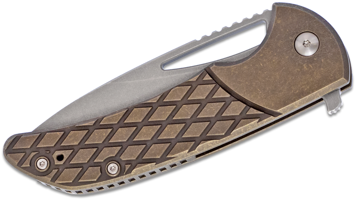 Ferrum Forge Pro Series Archbishop 2.0 Flipper Knife 3.45" M390 Drop ...