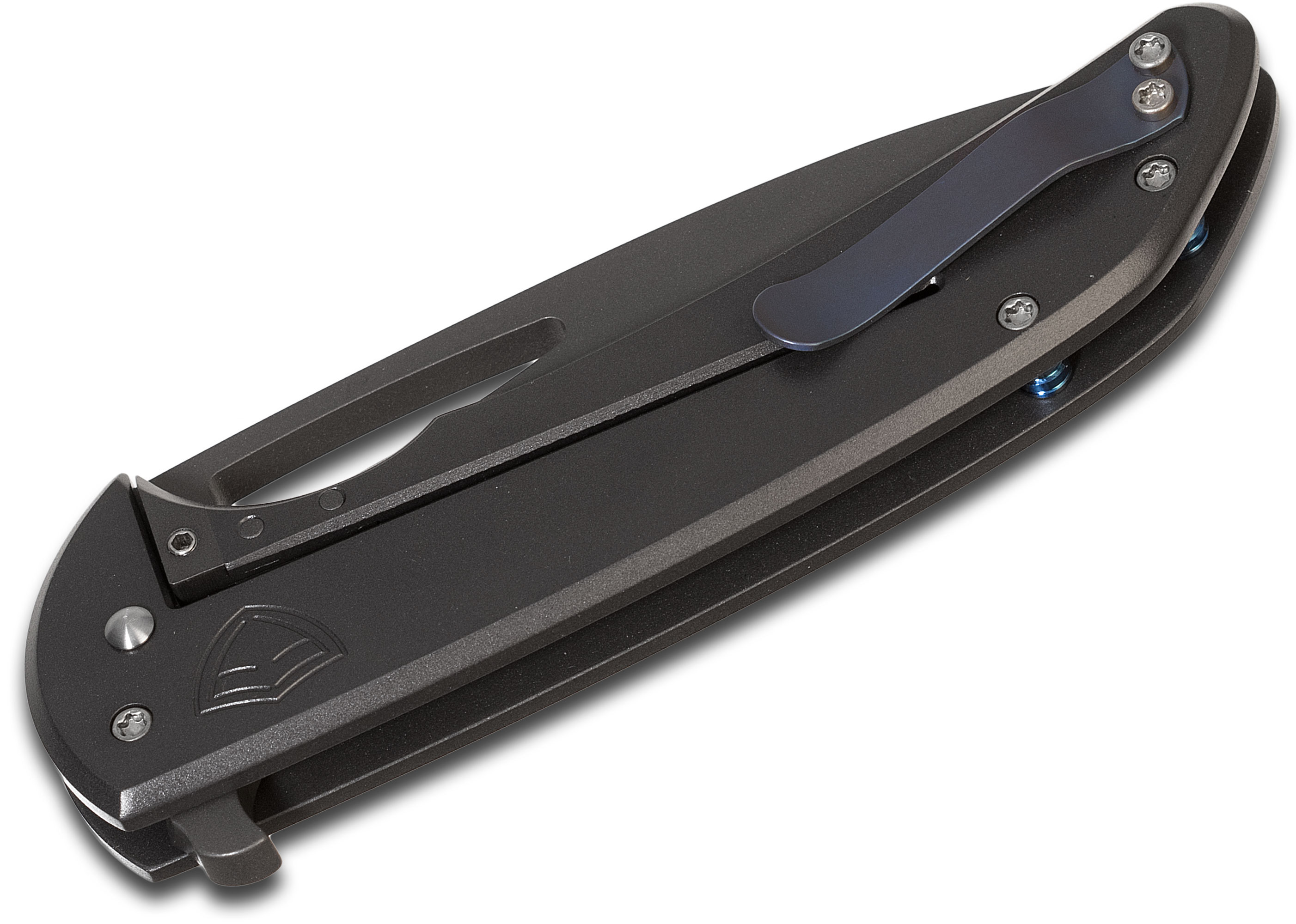 Ferrum Forge Archbishop Flipper 3.56" 20CV Plain Blade, Black Chevron ...