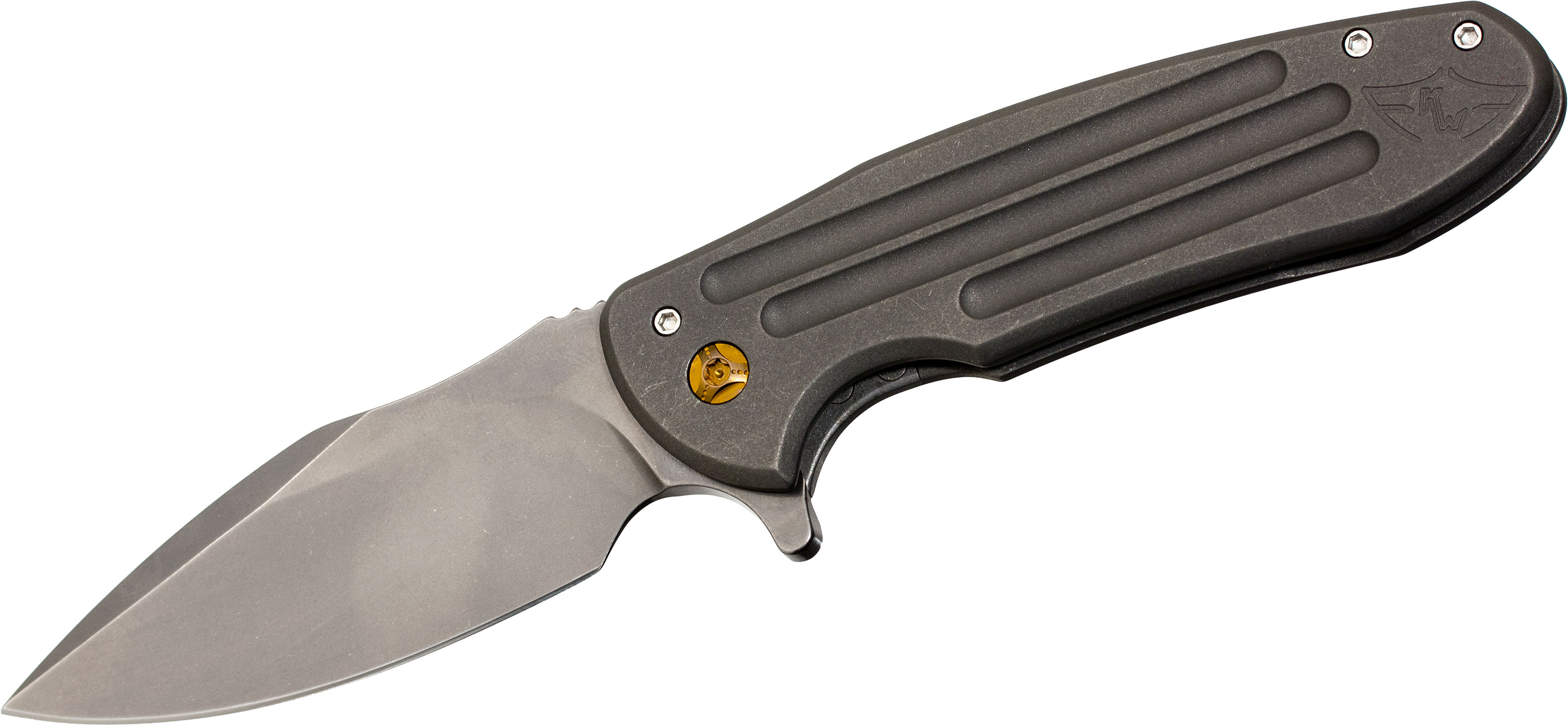 Ferrum Forge Fortis Model A Flipper 3.75" 20CV Stainless Steel Blade ...