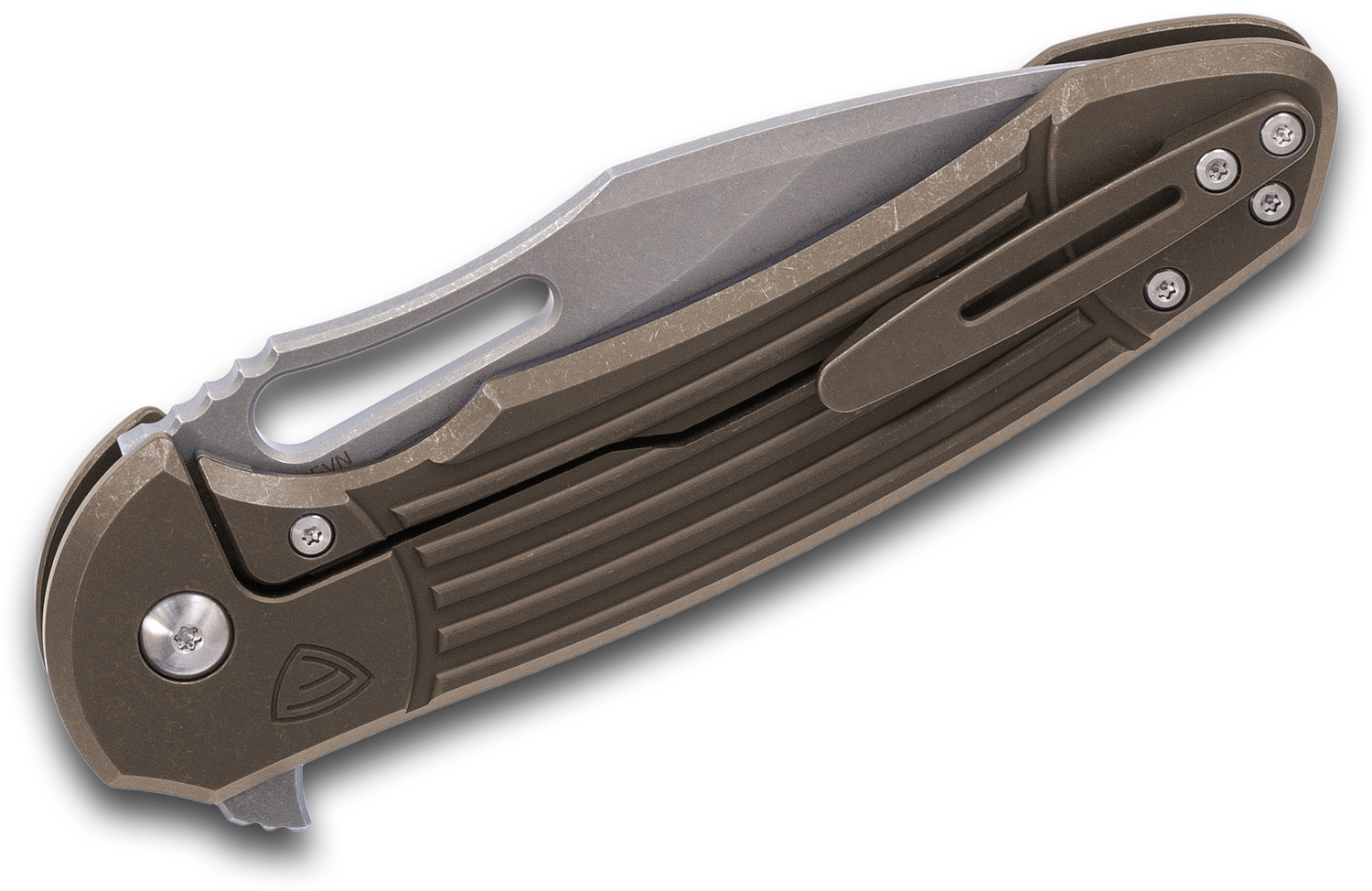 Ferrum Forge Pro Series Fortis 2.0 Flipper Knife 3.5" S35VN Drop Point ...