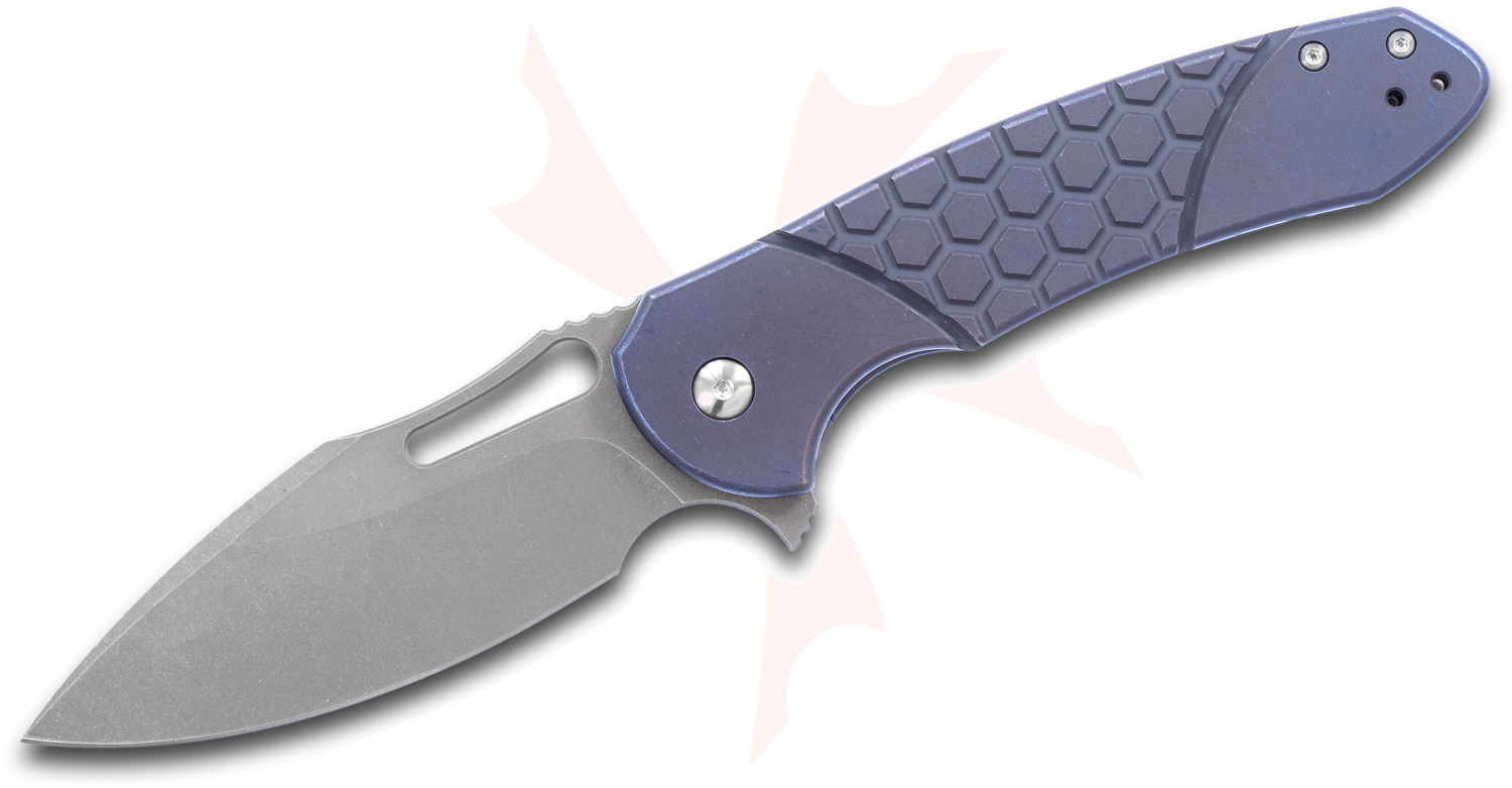 Ferrum Forge Pro Series Fortis 2.0 Flipper Knife 3.5" S35VN Drop Point ...