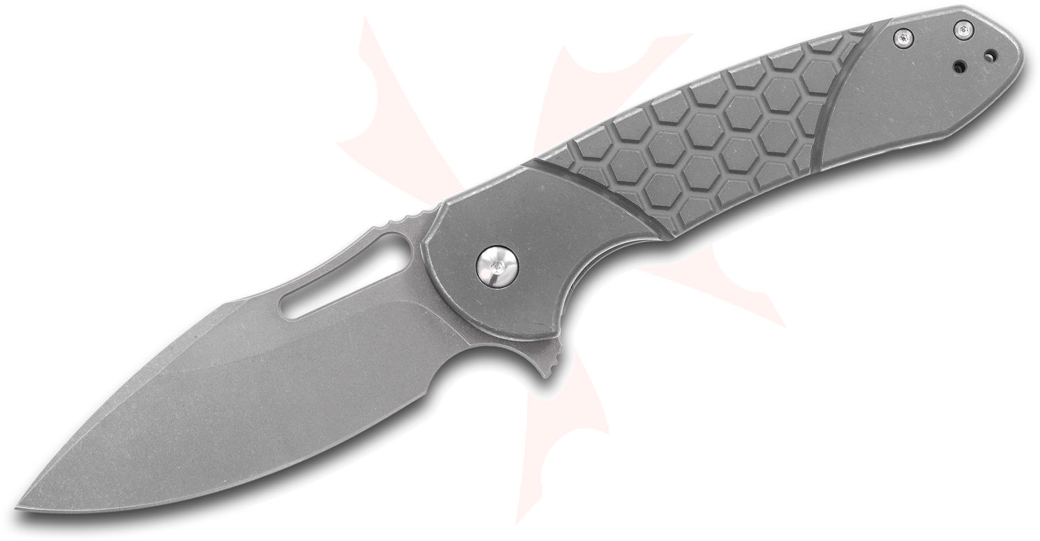 Ferrum Forge Pro Series Fortis 2.0 Flipper Knife 3.5" S35VN Drop Point ...