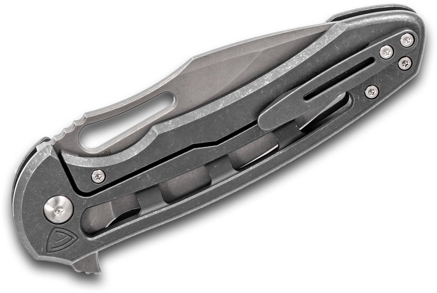 Ferrum Forge Pro Series Fortis 2.0 Flipper Knife 3.5" S35VN Drop Point ...