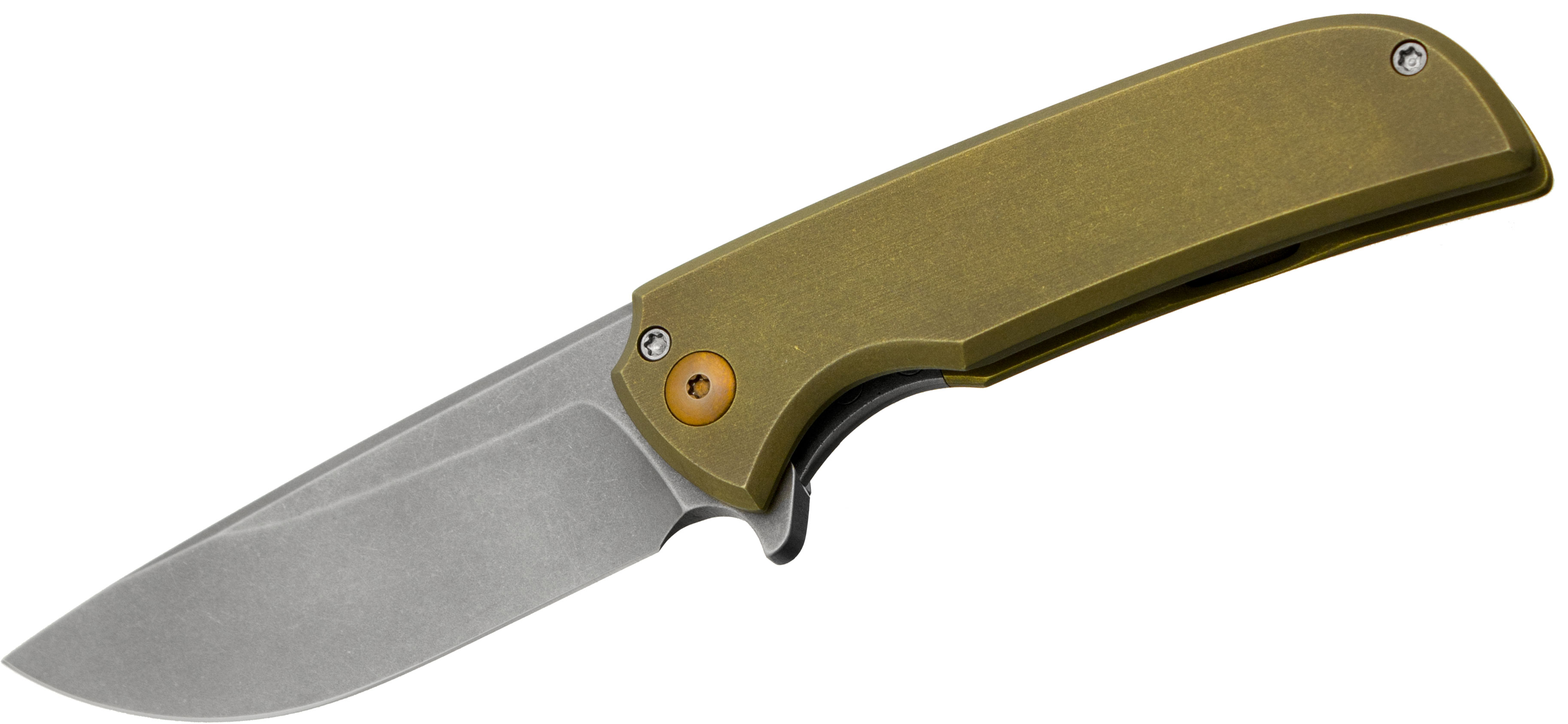 Ferrum Forge Entry Level N-TAC Flipper 2.95" N690 Plain Blade, Green ...