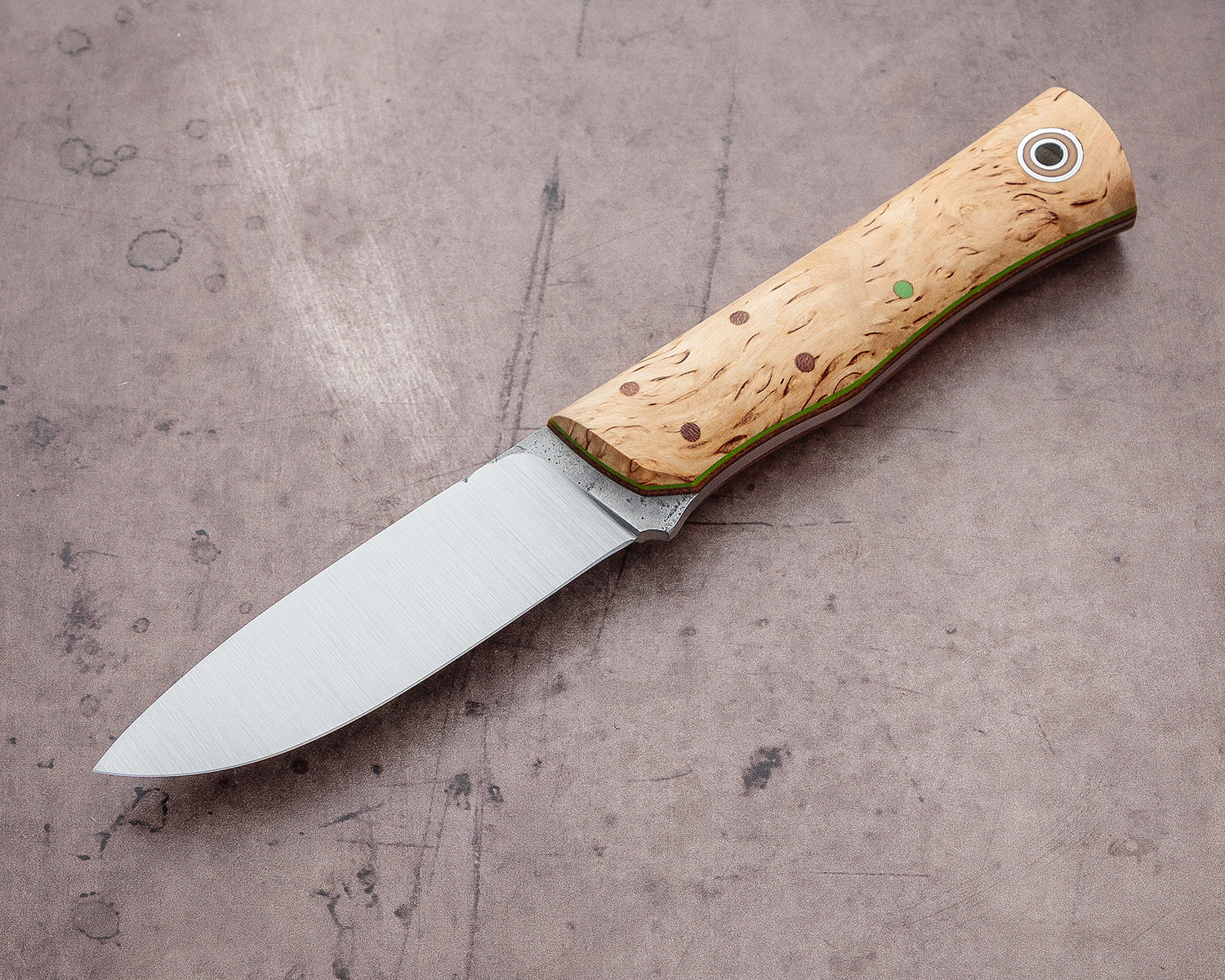 Fiddleback Forge Custom Renegade Fixed Blade Knife 3.75" CPM-MagnaCut ...