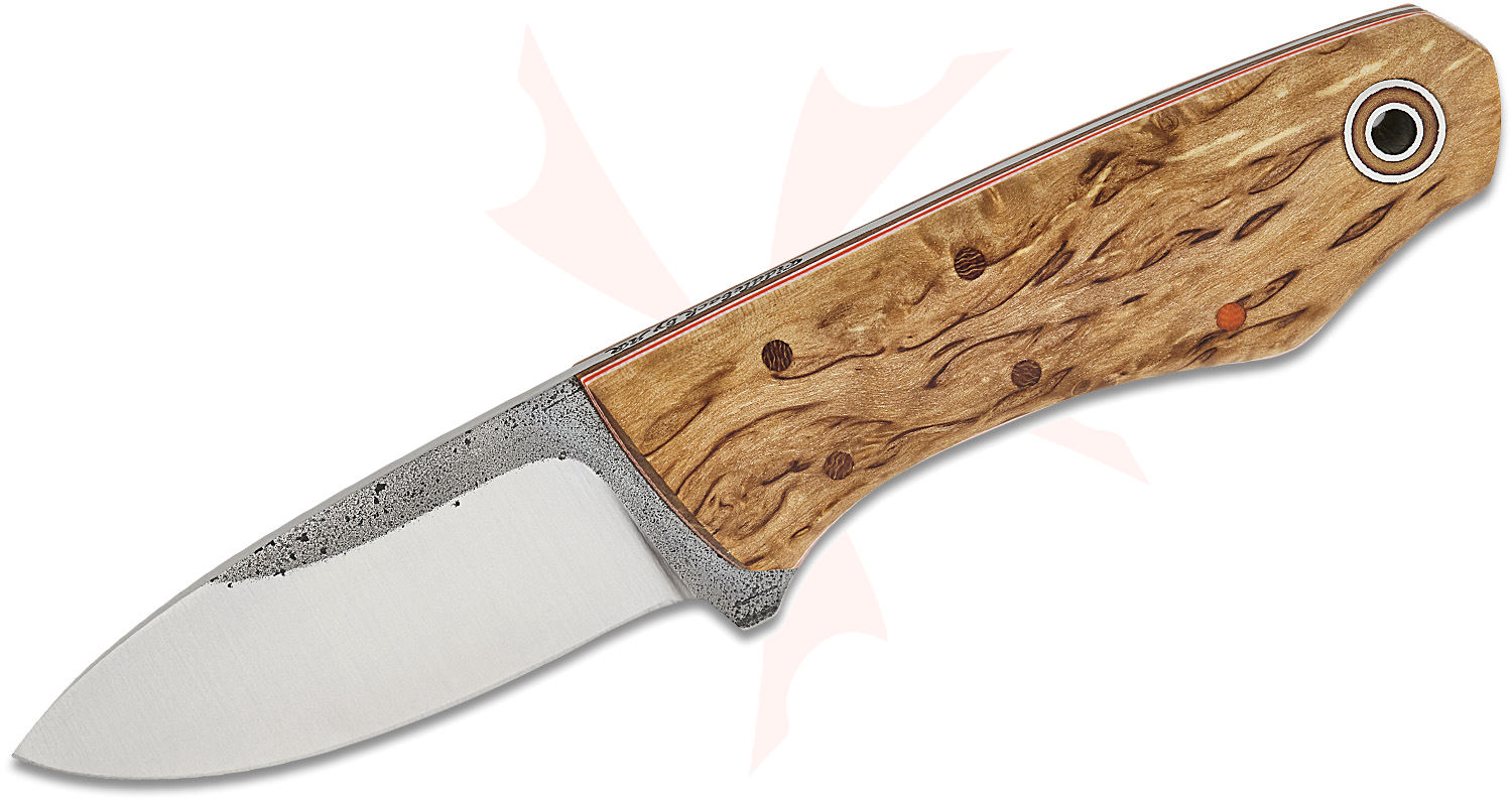 Fiddleback Forge Custom Snowbill Fixed Blade Knife 3" CPM-MagnaCut ...