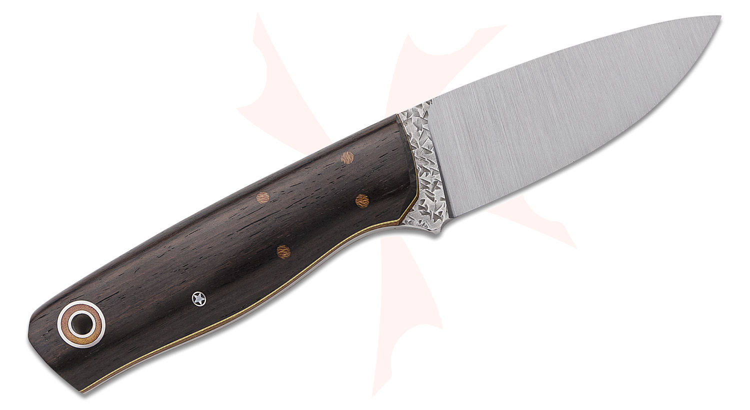 Fiddleback Forge Custom Solo Fixed Blade Knife 3.25" 8670 Tapered Tang ...