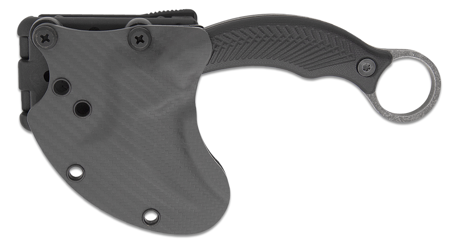 Filo Bladeworks Custom Halcon Karambit Fixed Blade Knife 2.5" Nitro-V ...