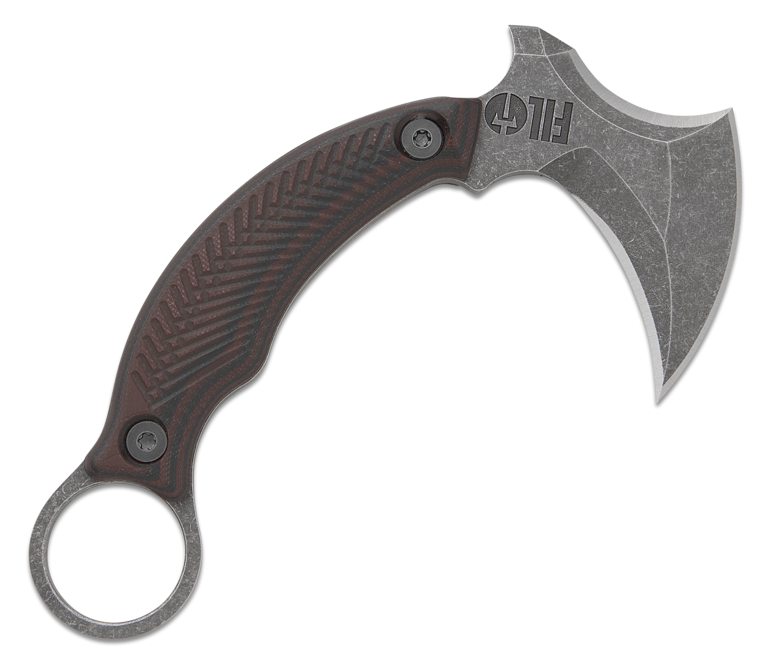 Filo Bladeworks Custom Halcon Karambit Fixed Blade Knife 2.5" Nitro-V ...