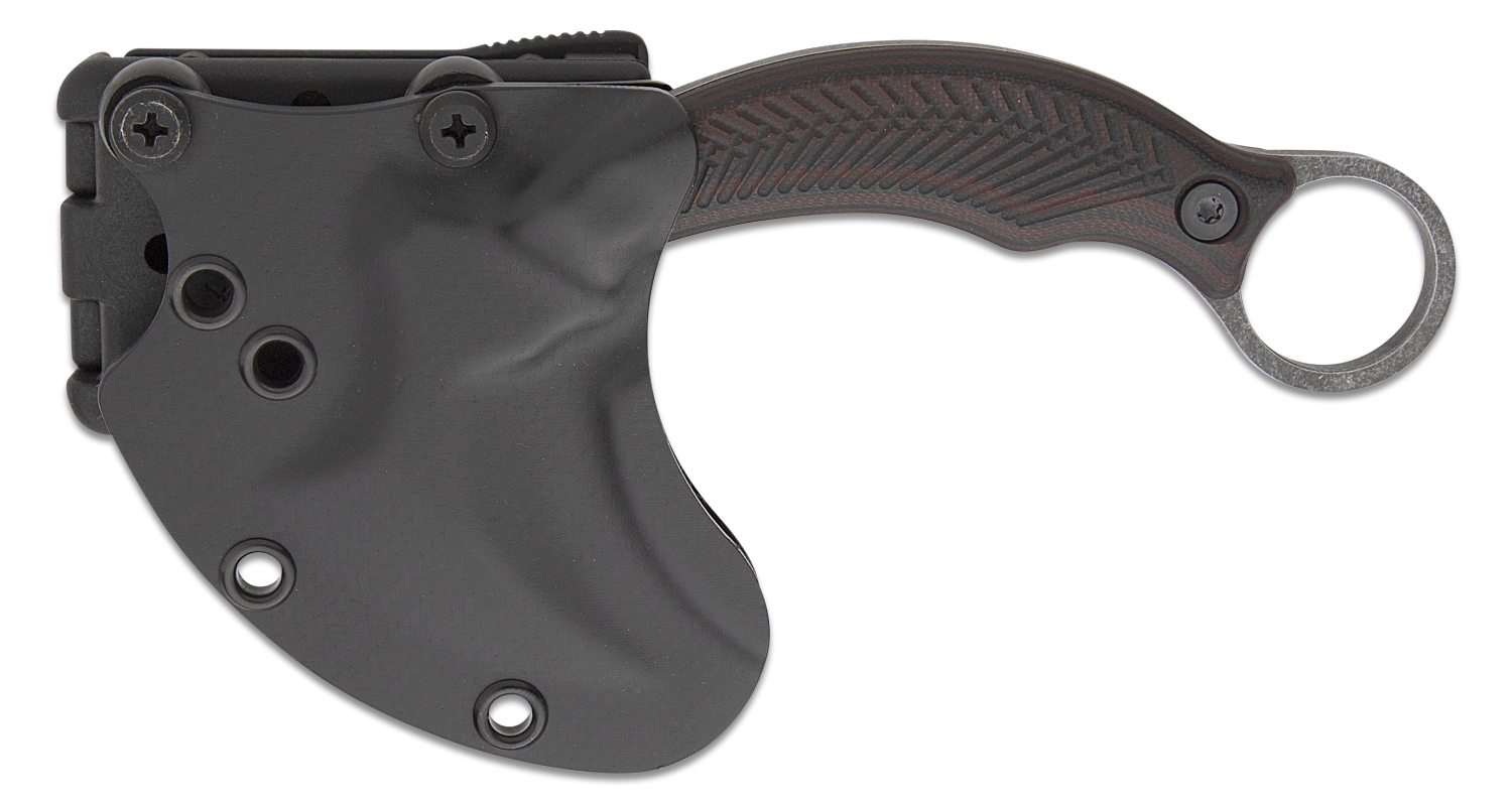 Filo Bladeworks Custom Halcon Karambit Fixed Blade Knife 2.5" Nitro-V ...