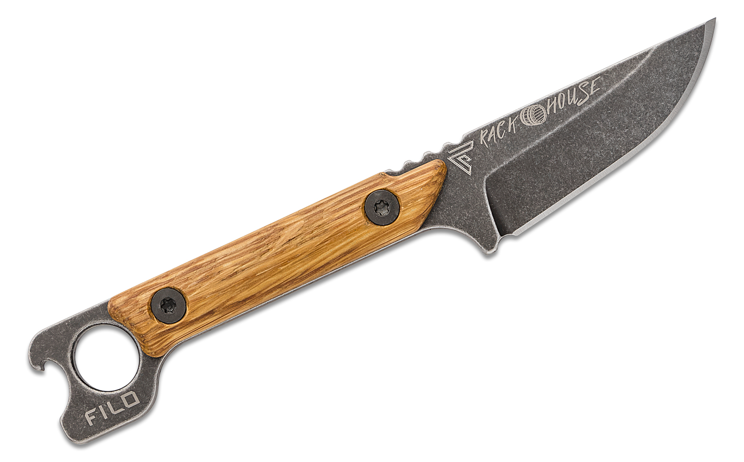 Filo Bladeworks Custom Rack House Series Toro RH001 Fixed Blade Knife 2 ...