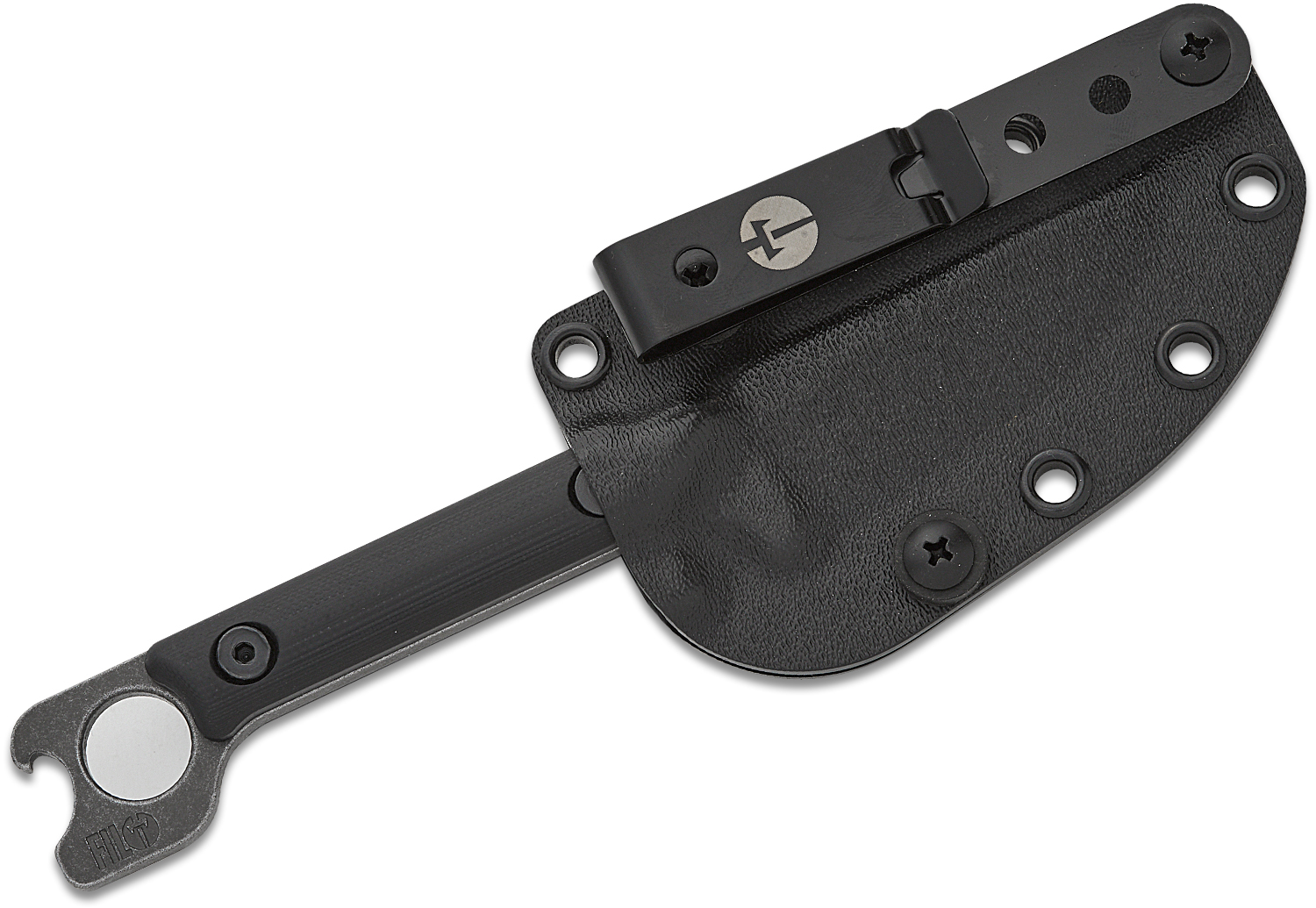 Filo Bladeworks Toro EDC Fixed Blade Knife 2.75" 80CrV2 Parkerized ...