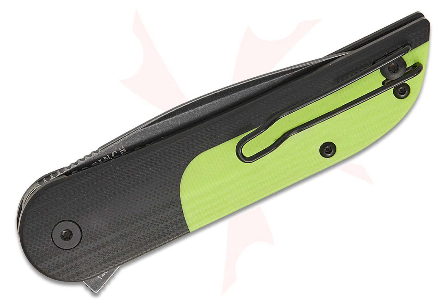 Finch Knife Company DEVIL'S FINGER Flipper Knife 3" 14C28N Black ...