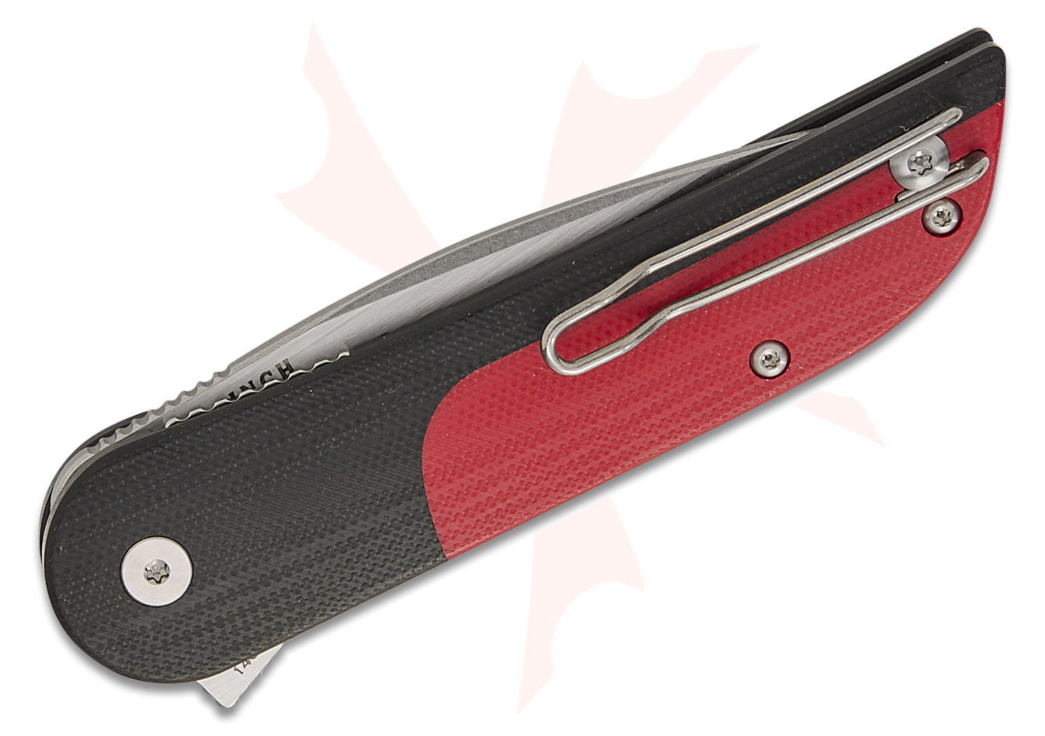 Finch Knife Company DEVIL'S FINGER Flipper Knife 3" 14C28N Two-Tone ...